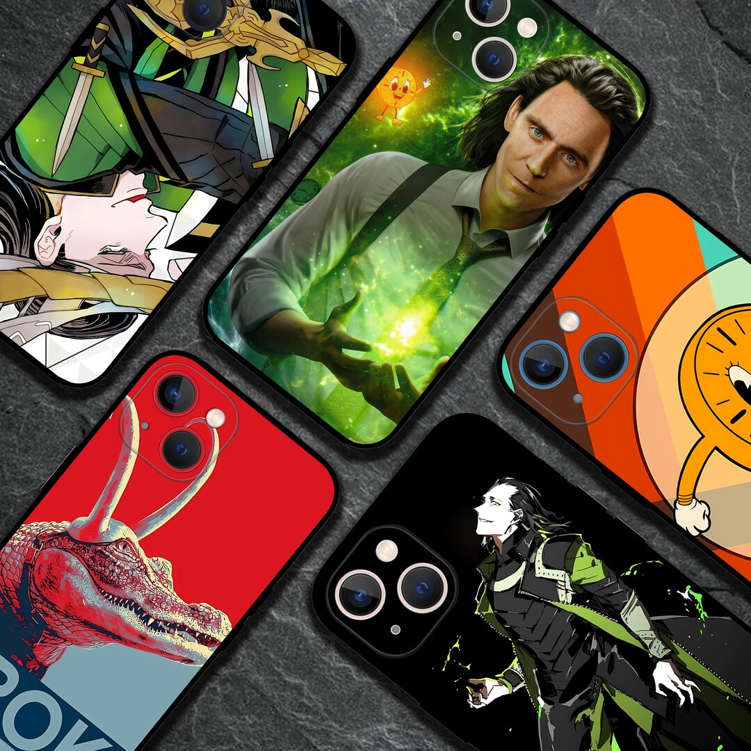God Loki Avengers Marvel Phone Case for iPhone 15/14/13/12/11/SE/X/8/7 ...