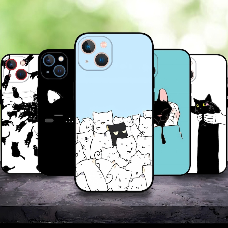 Cat iPhone Case - Etsy
