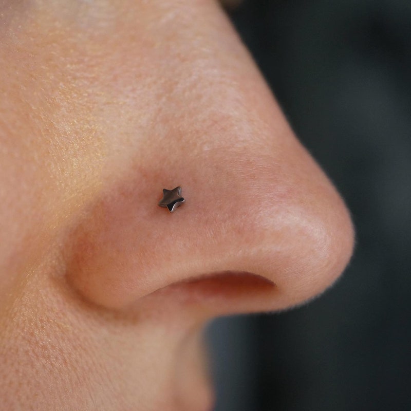 Star Nose Ring - Etsy