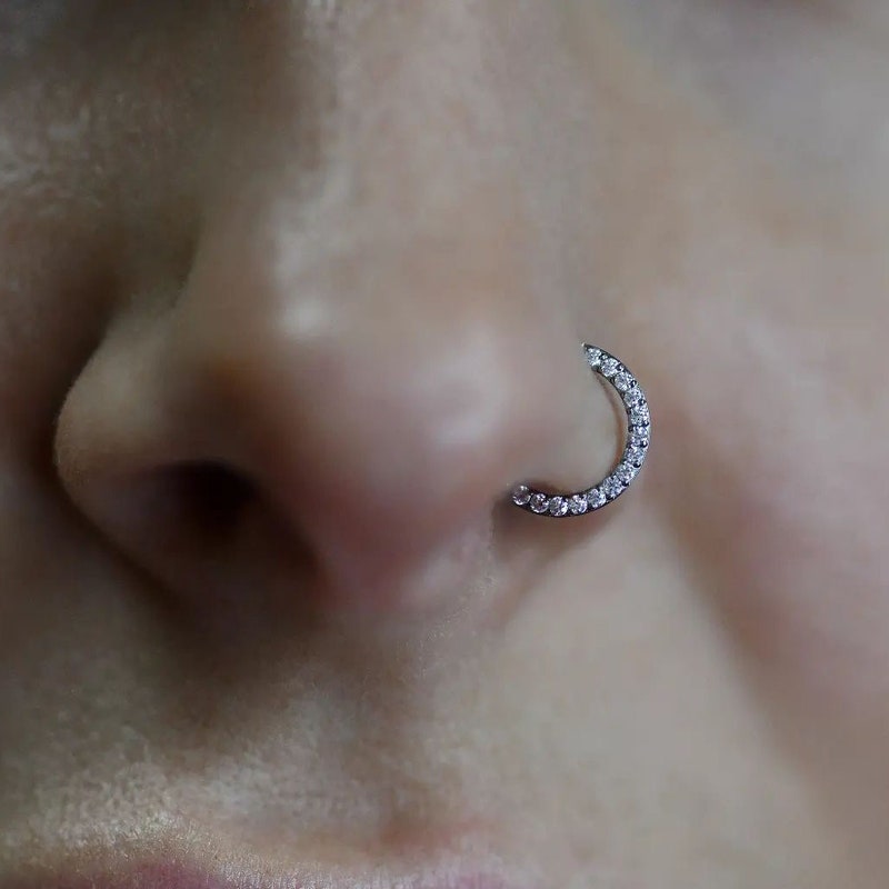Surgical Steel Nose Ring - Etsy