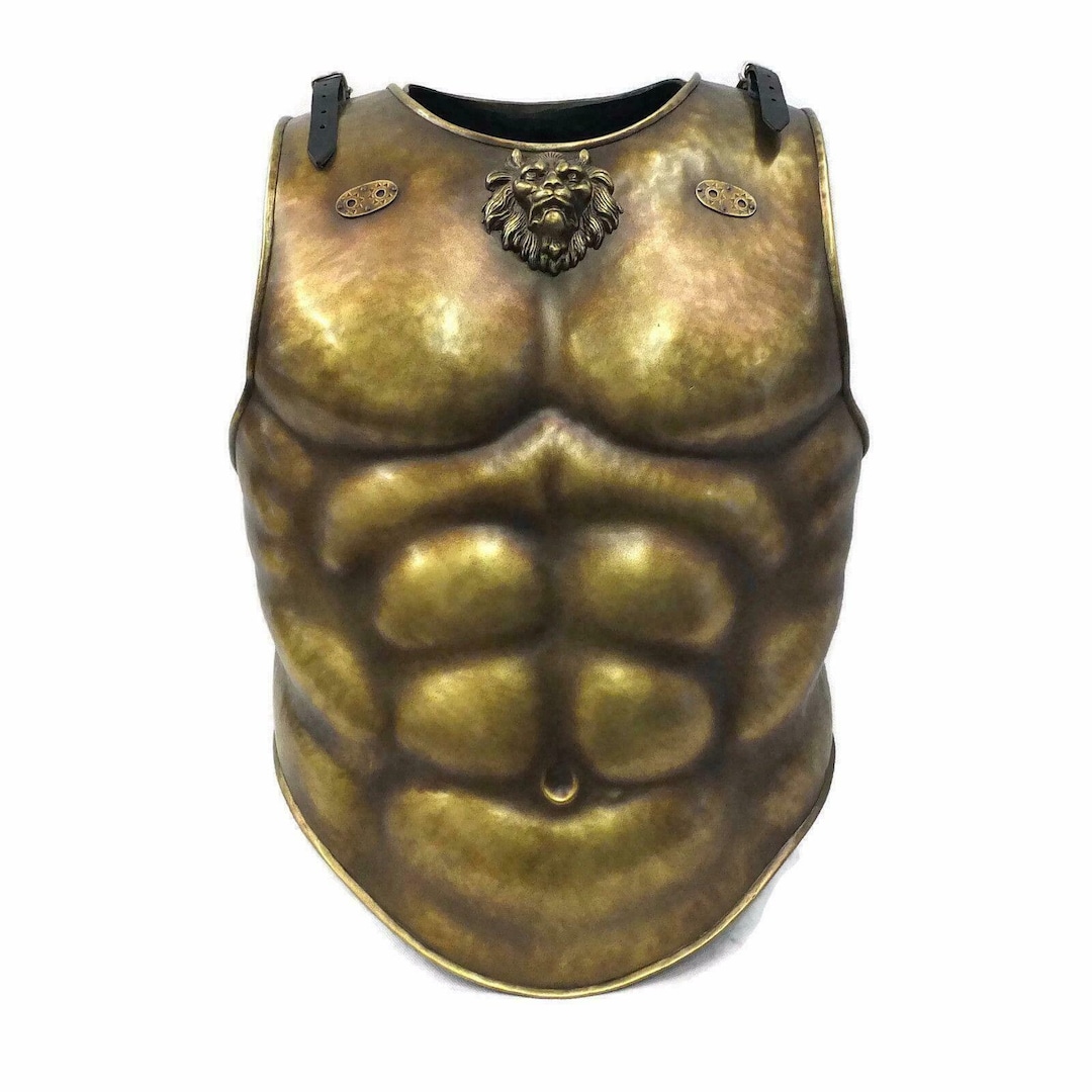 Armor Medieval Breastplate Roman Muscle Armour Costume Cuirass New ...