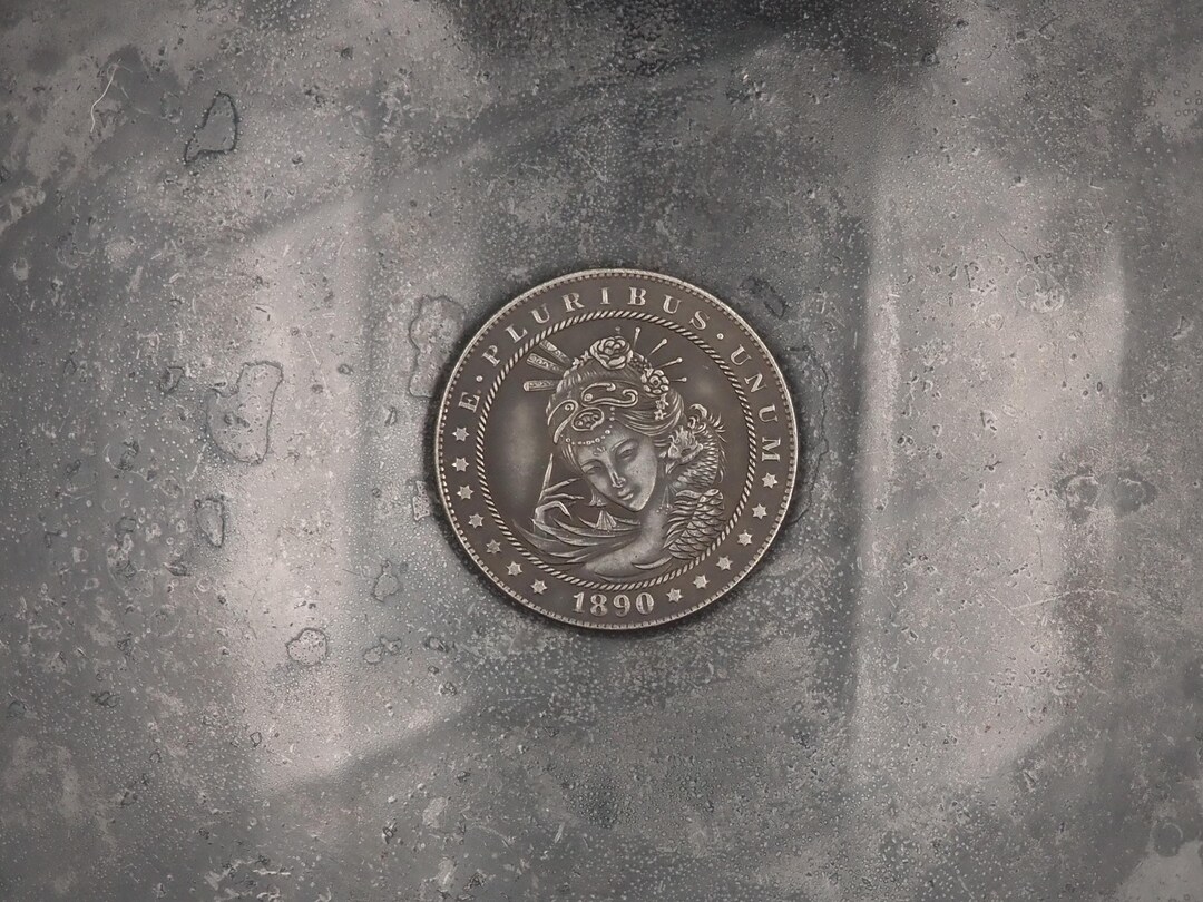 Hand Struck Japanese Geisha - U.S.A. Morgan Dollar .999 Plated Replica ...