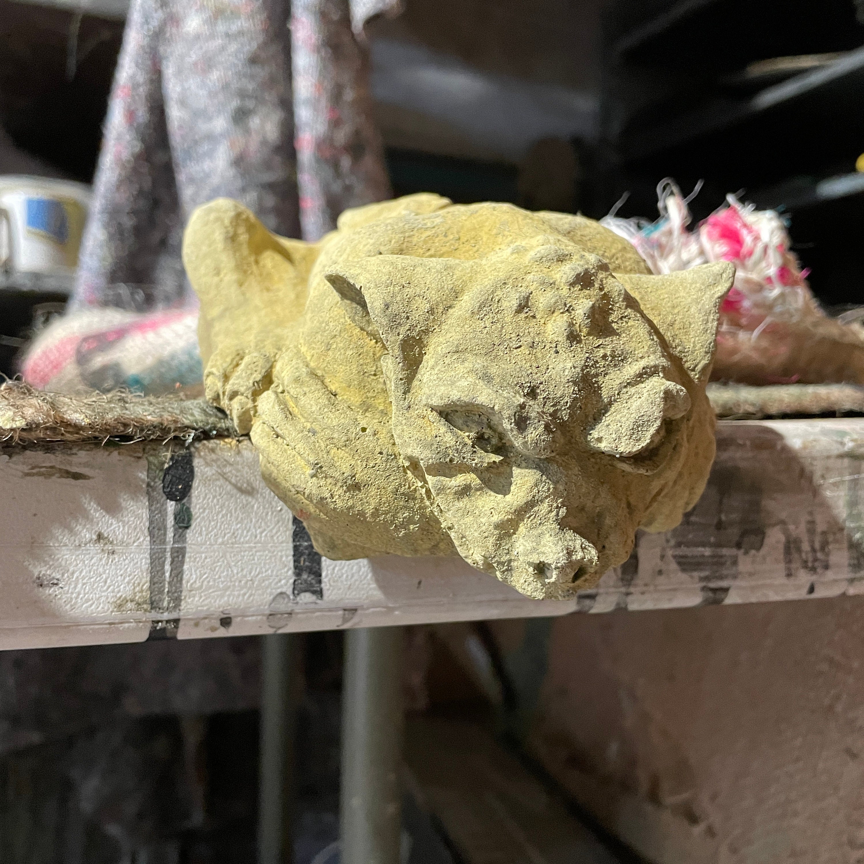 Aged Memento Mori / Medieval Style Sculpture / Gothic Church Gargoyle ...