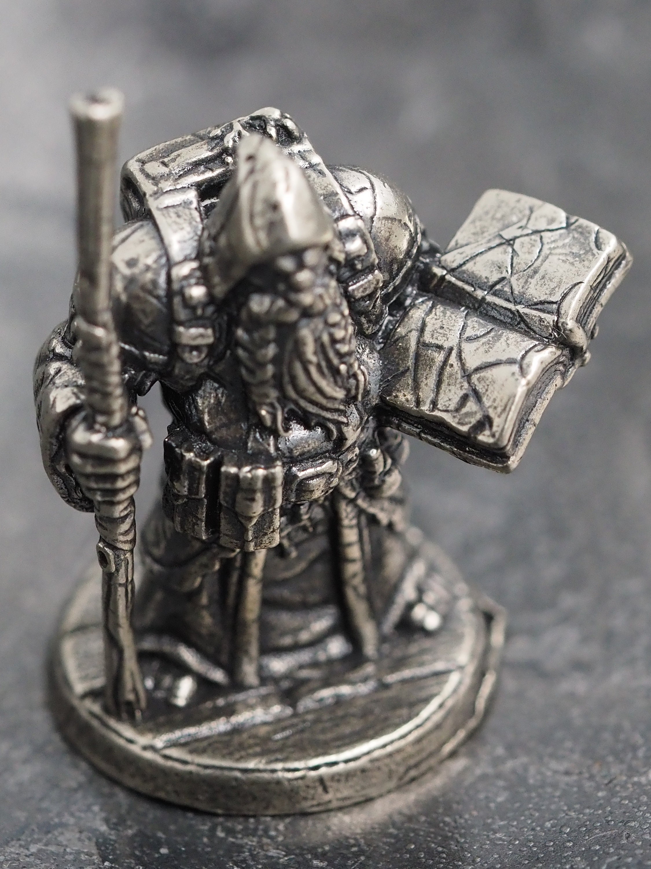 Priest - Spell Casting Fantasy White-metal Mini Figure Set - Mage ...