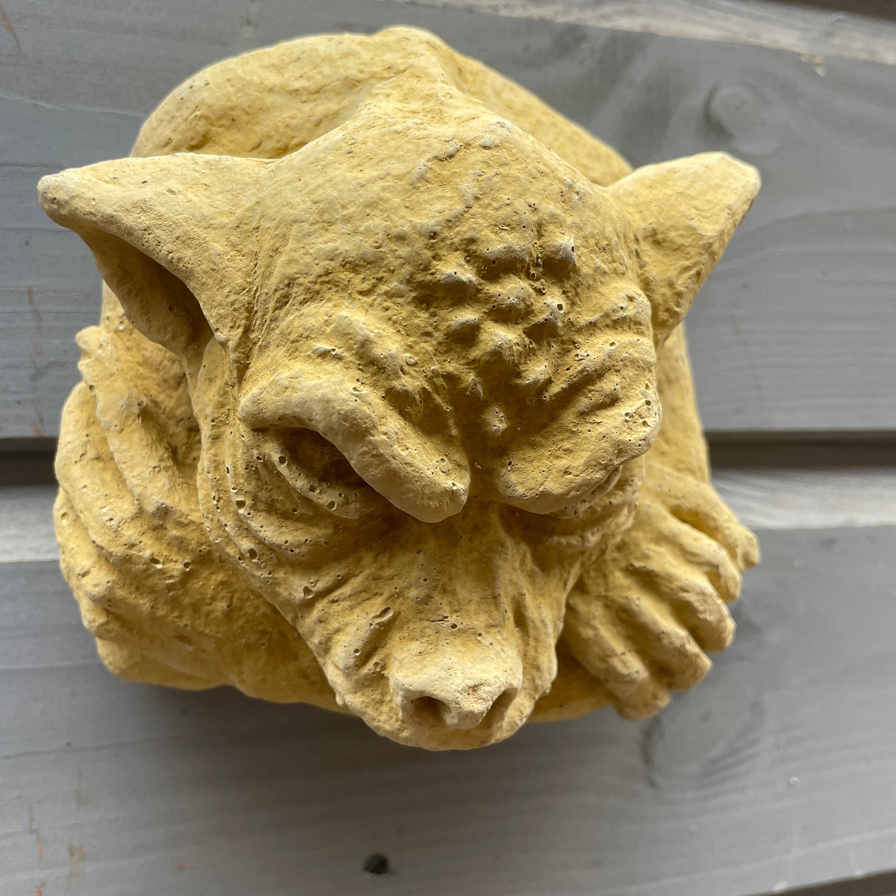 Plain Memento Mori / Medieval Style Sculpture / Gothic Church Gargoyle ...