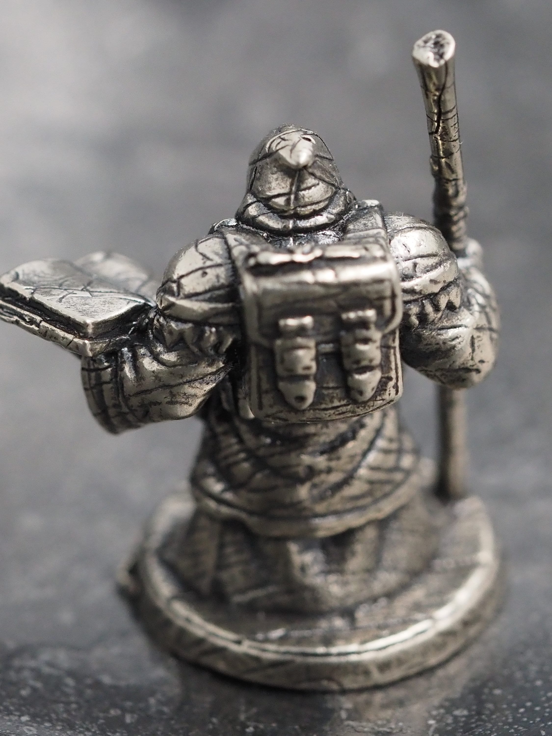 Priest - Spell Casting Fantasy White-metal Mini Figure Set - Mage ...