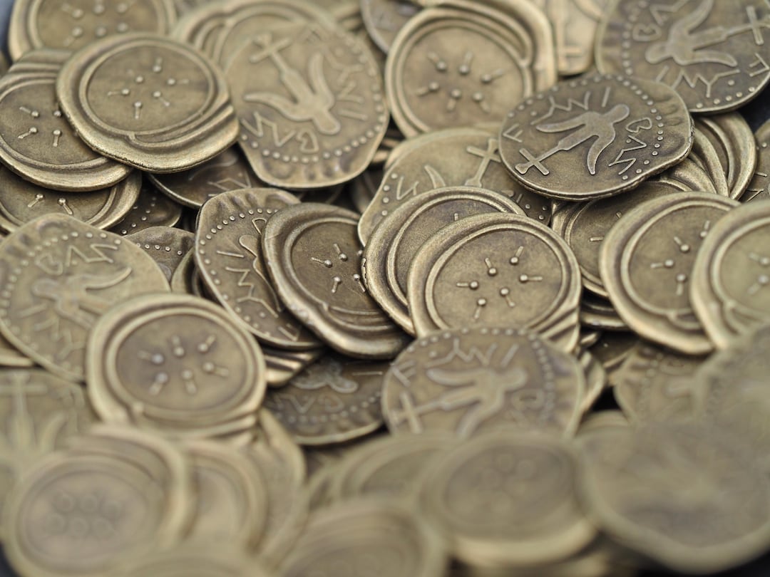 Set of 100 - Bronze Ancient Widow's Mite Coins - Grand Tour Type ...