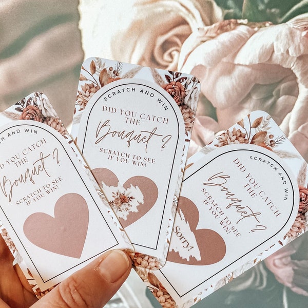 Scratch Ticket Bouquet - Etsy