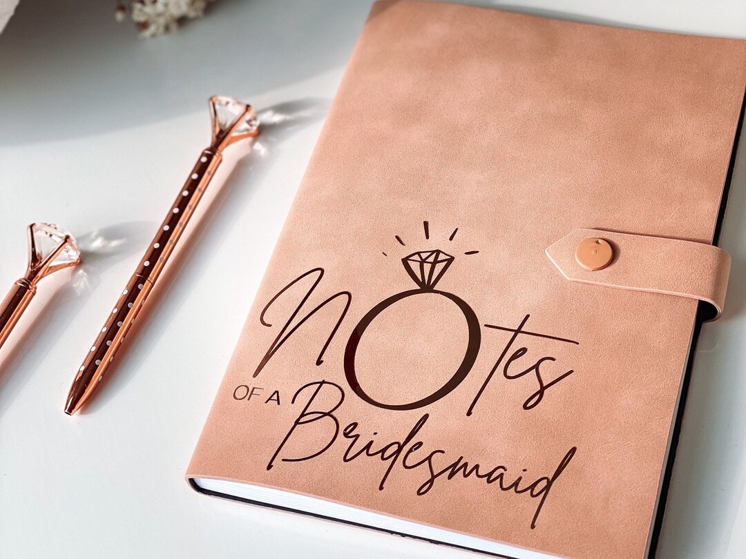 Bridal Party Planner Notebook Personalise With Wedding Title to Make It ...
