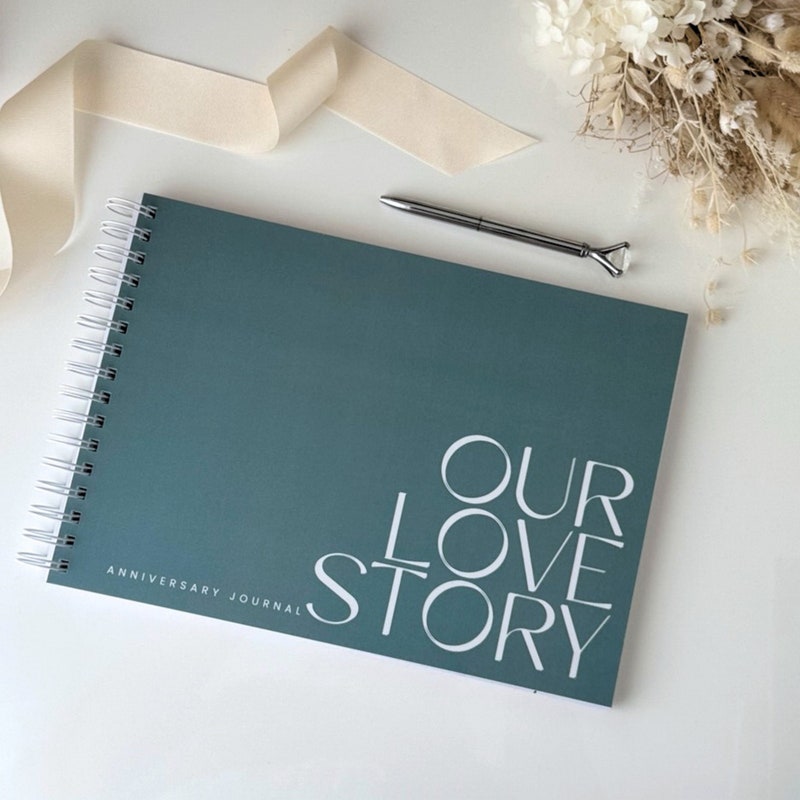 Anniversary Journal - Etsy