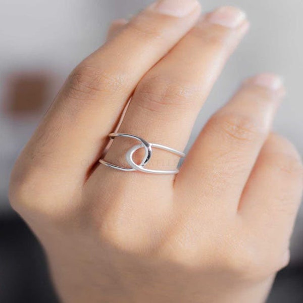 Best Friend Infinity Ring - Etsy
