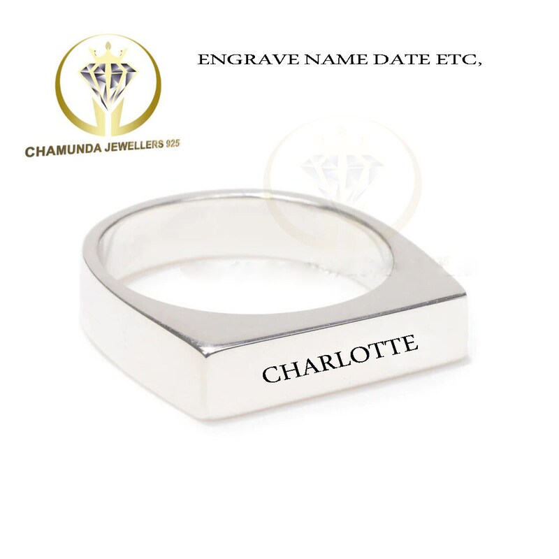 Round Square Ring - Etsy