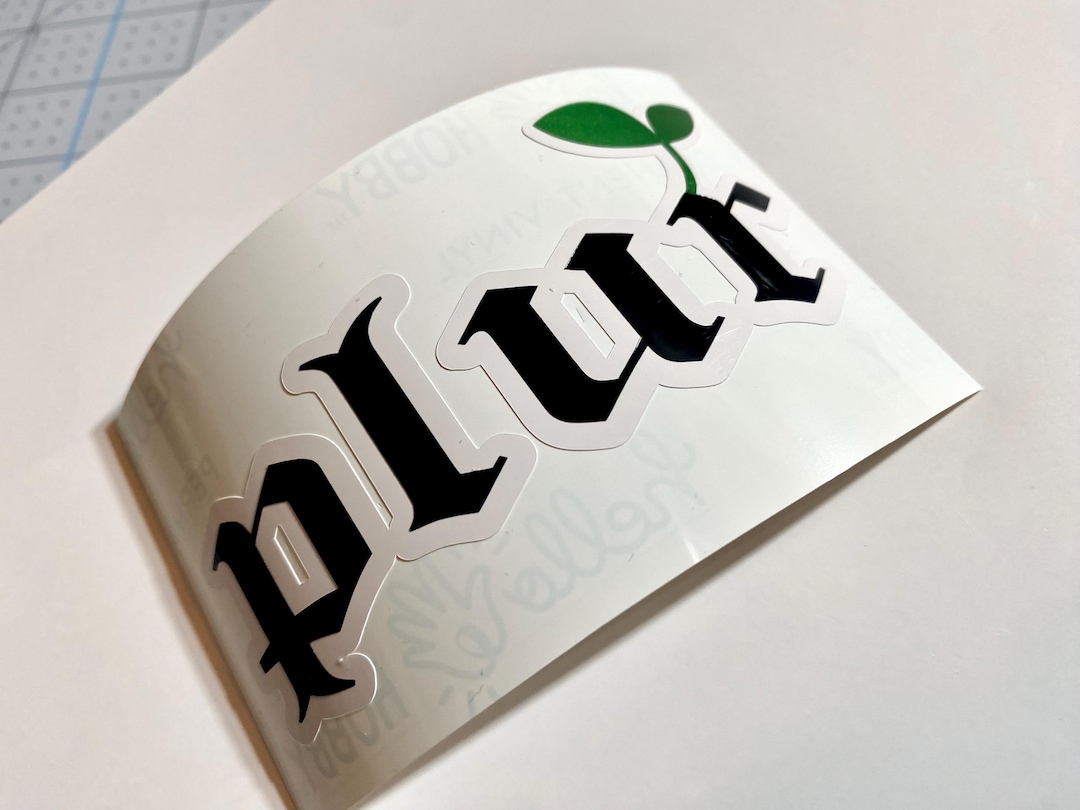 PLUR Decal. Rave Decal. Sprouted. - Etsy