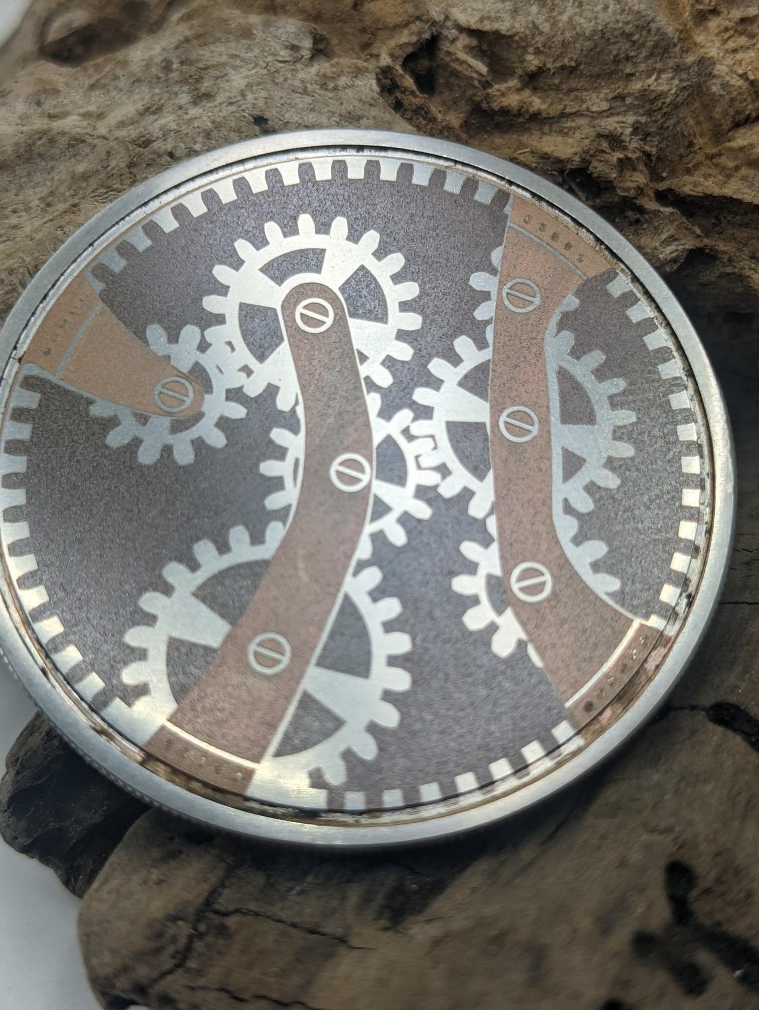 Steampunk Gears Challenge Coin - Etsy