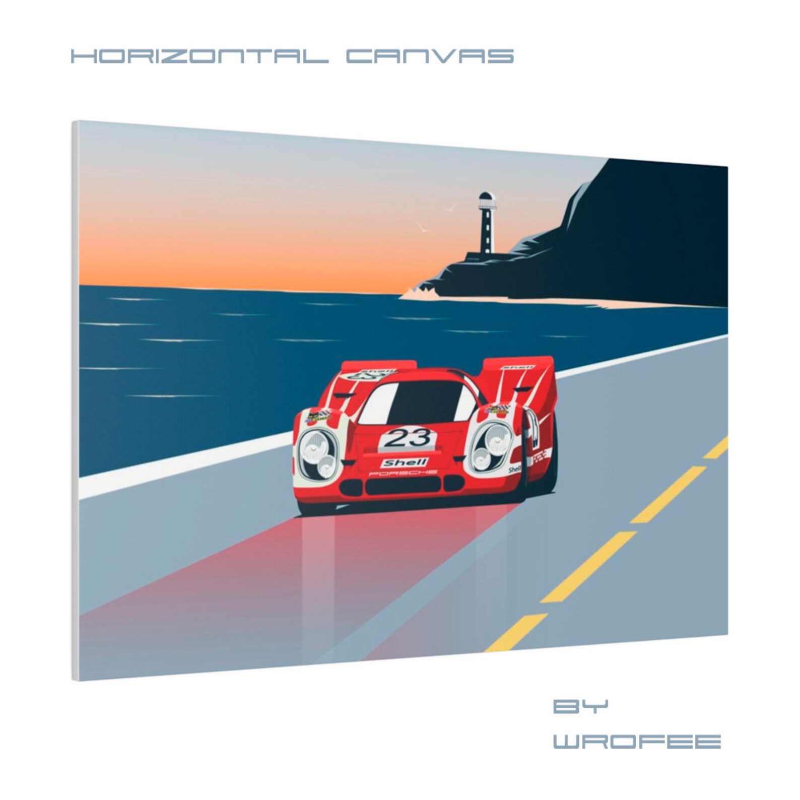 Porsche 917K Poster Le Mans Classic Race Car Vintage Retro - Etsy