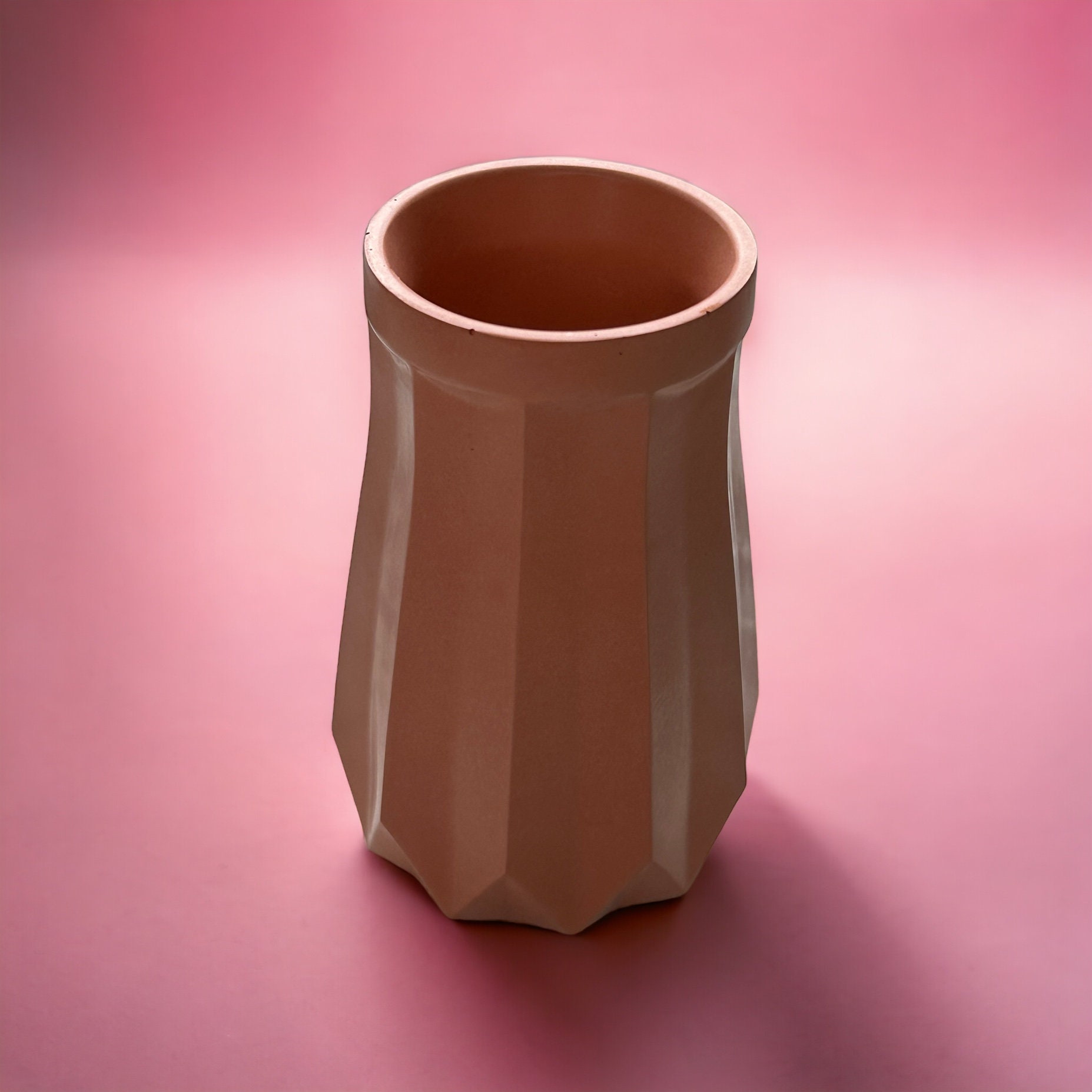 Handmade Jesmonite Vase BASIC COLLECTION Vase Gift Deco Home Decor Gift ...