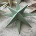 Paper Stars Hanging Christmas Decoration: 3D Origami Stars (21cm) - Etsy