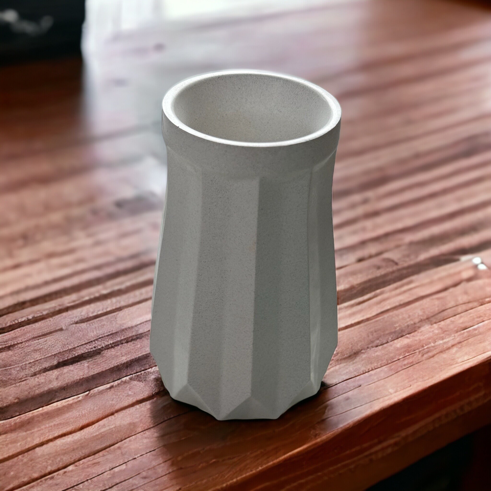 Handmade Jesmonite Vase BASIC COLLECTION Vase Gift Deco Home Decor Gift ...