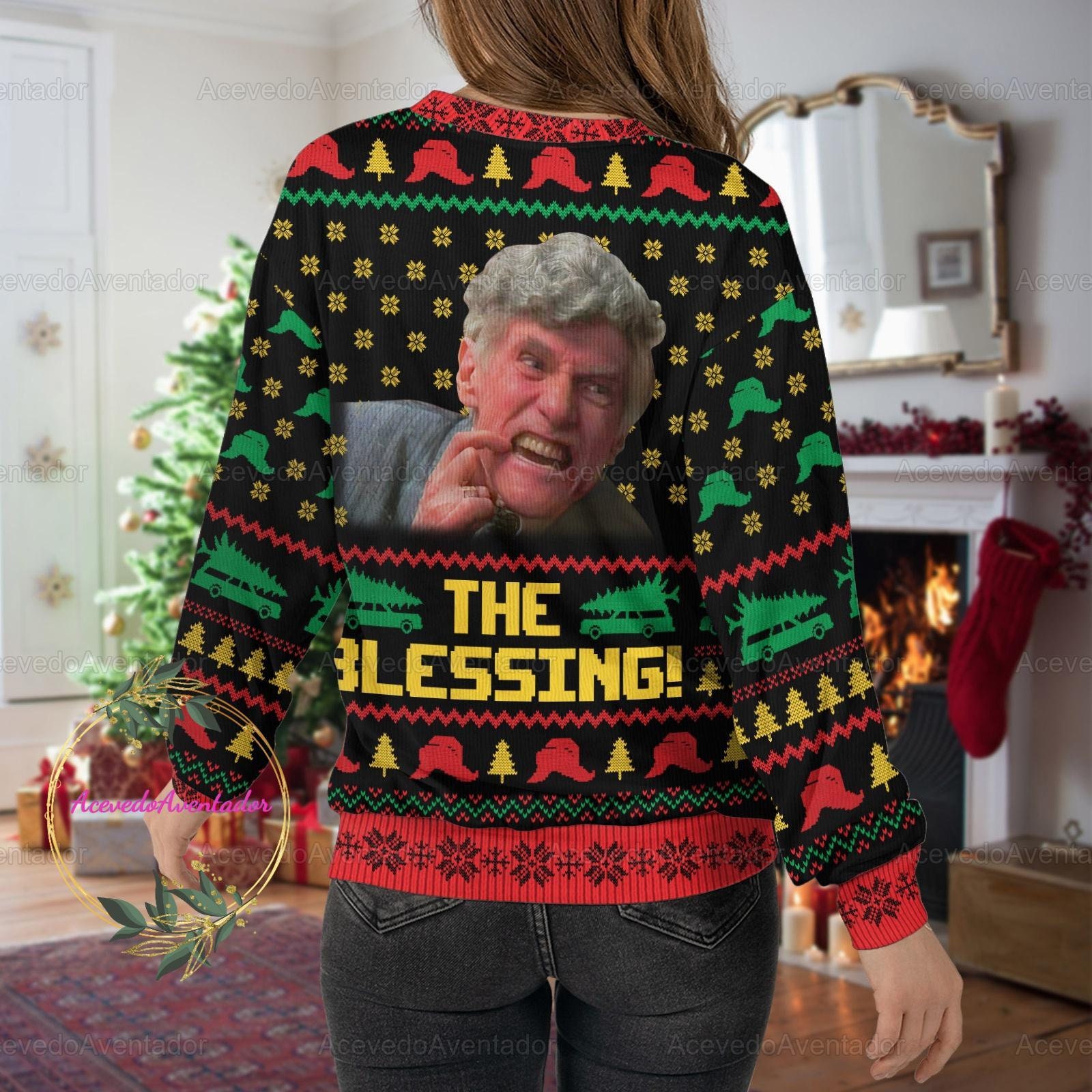 Christmas Uncle Lewis Sweater, Lewis Sweater sold by DalCarter | SKU ...