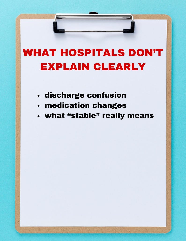 Hospital Discharge Guide for Family Caregivers — Nurse Written — What ...
