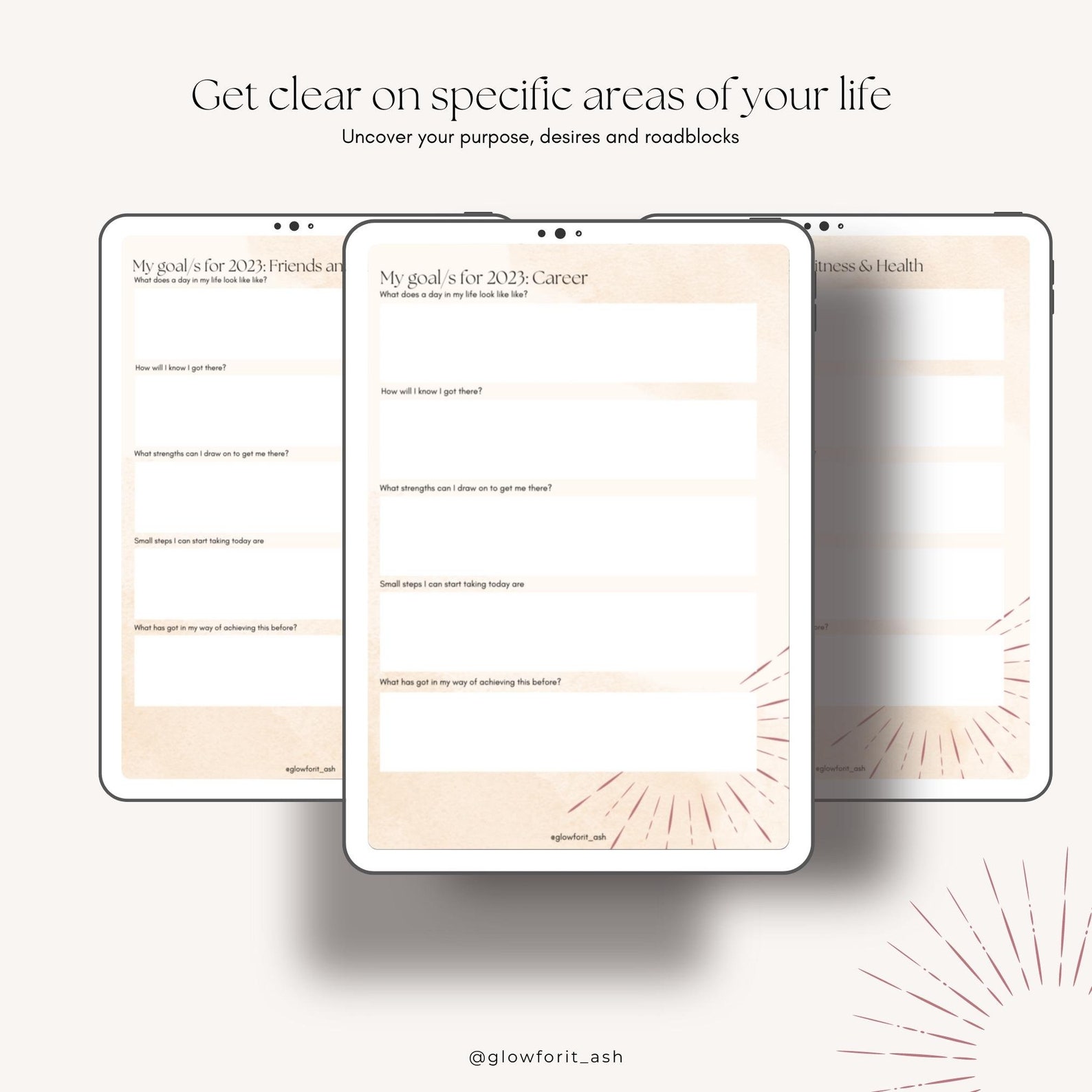 2022 Reflection 2023 Goal Setting and Manifestation Bundle. - Etsy Australia