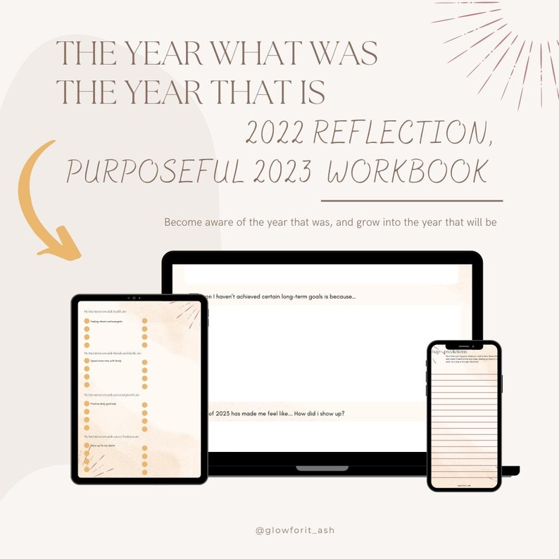 2022 Reflection 2023 Goal Setting and Manifestation Bundle. - Etsy Australia