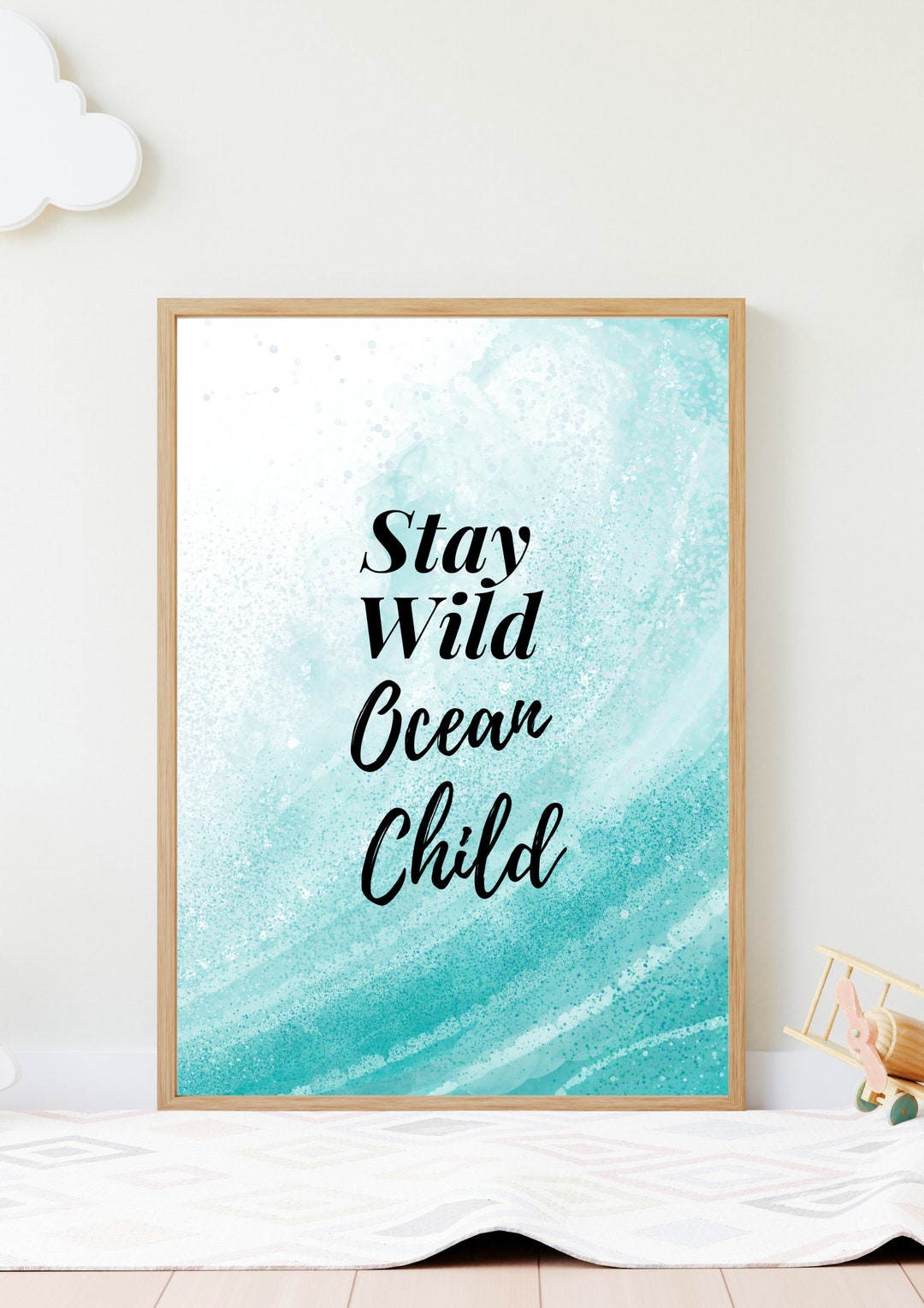 Ocean Child Poster Series - Etsy