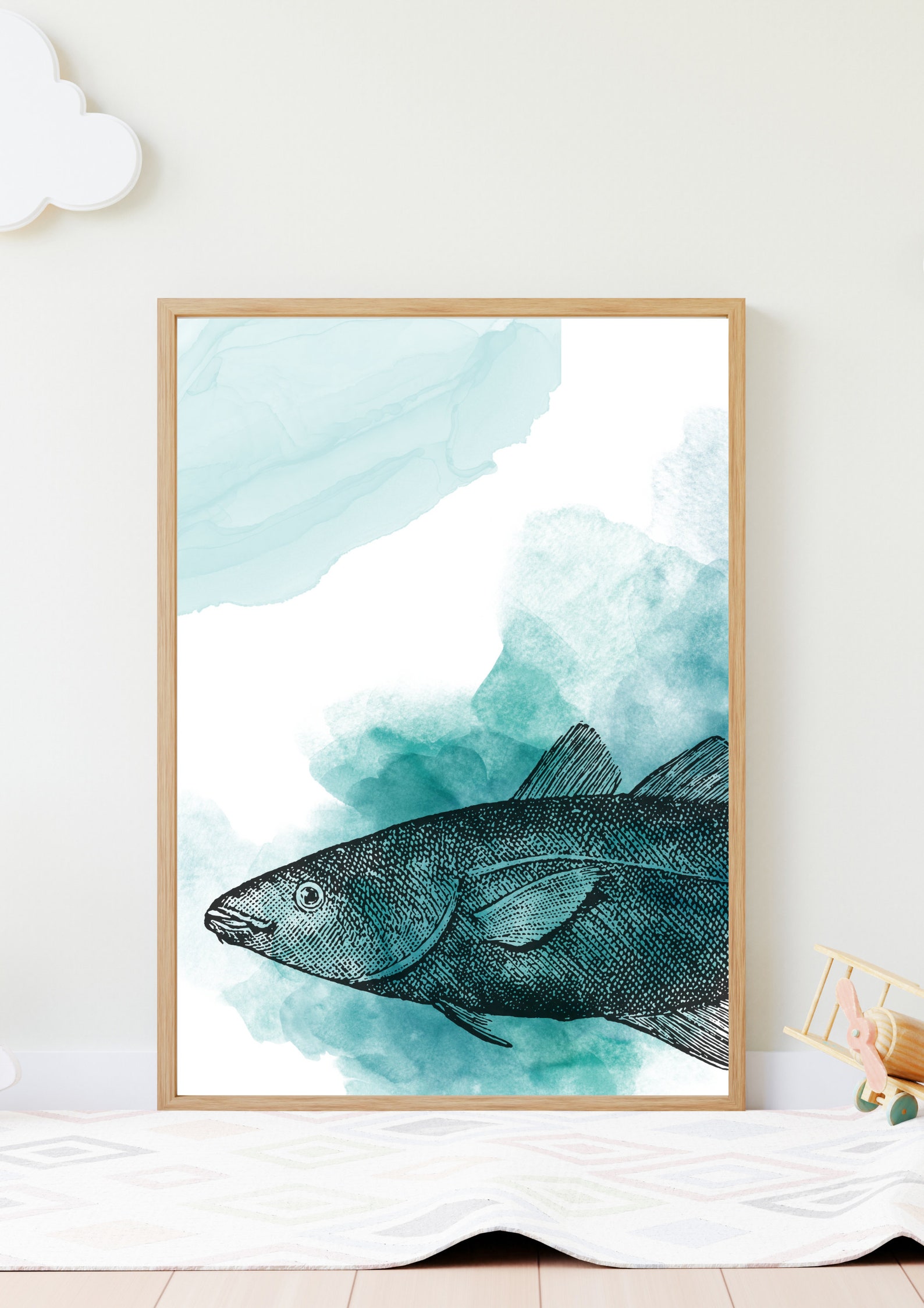 Ocean Child Poster Series - Etsy