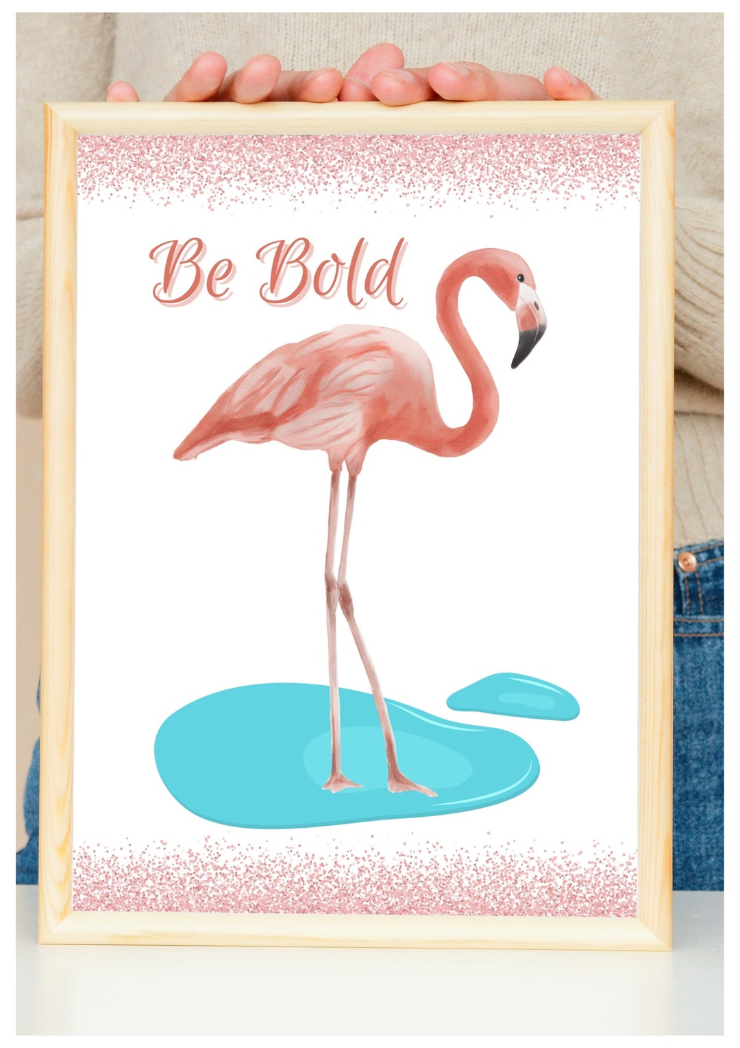 Be Bold Wall Poster for Kids Room Digital Download - Etsy