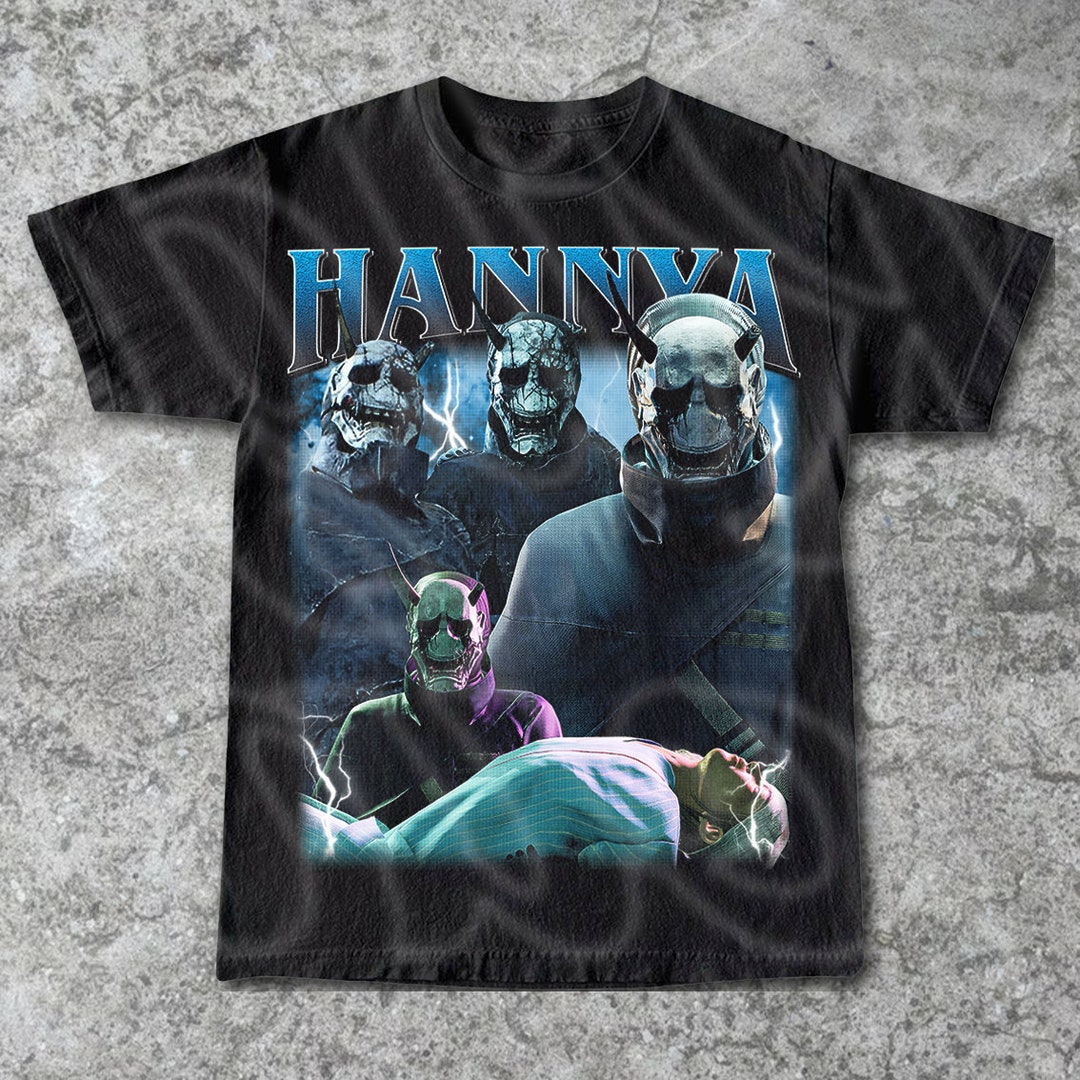 Hannya Ghostwire Tokyo Video Game Graphic Tee, Japanese Yokai Mask T ...