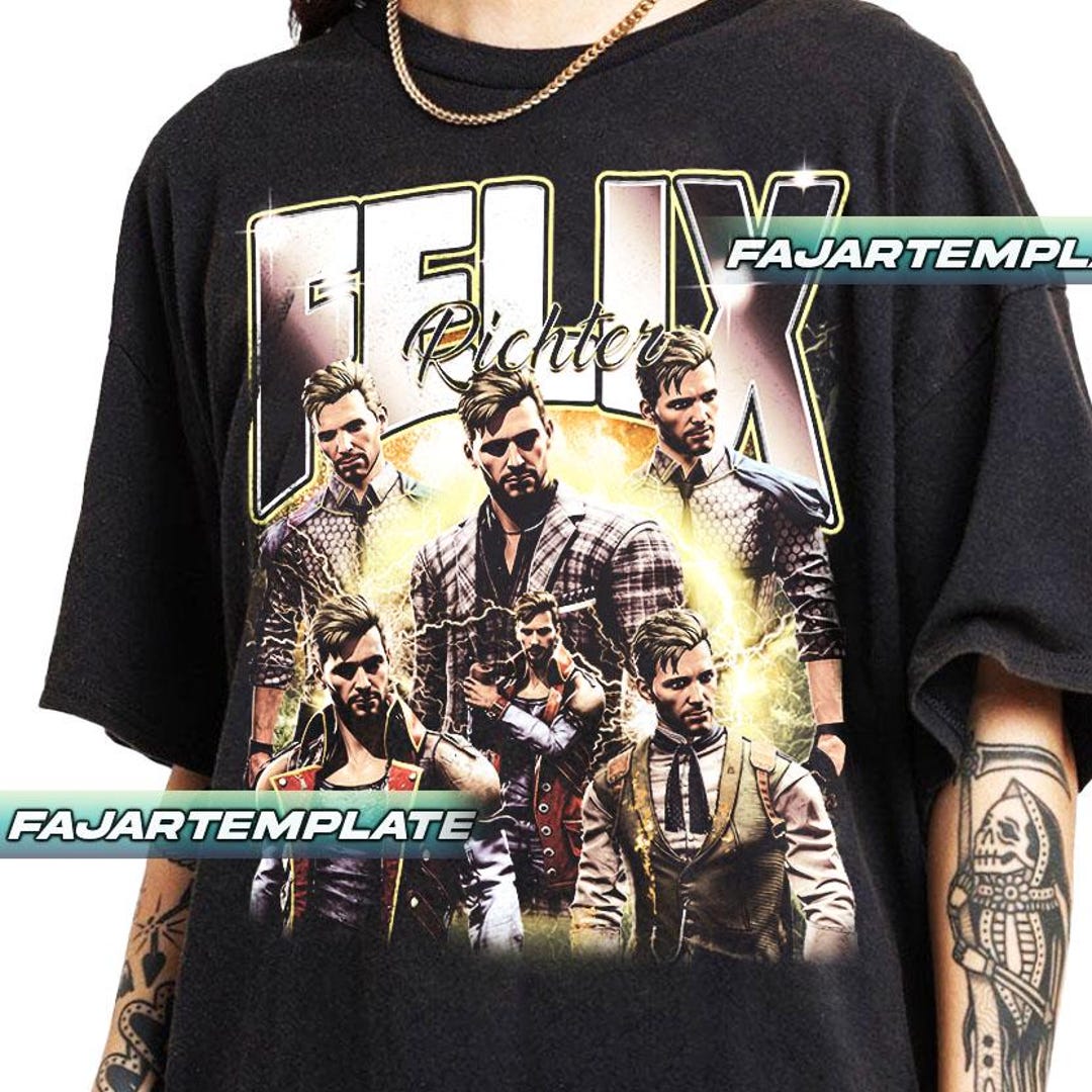 Felix Richter Dead by Daylight Vintage T-shirt, Gift for Woman and Man ...