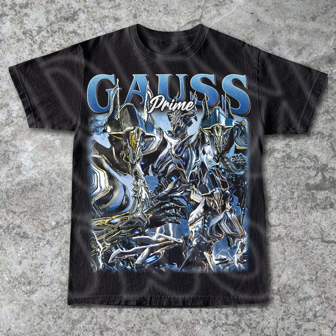 Gauss Prime Warframe Vintage T-shirt, Gift for Woman and Man Unisex T ...