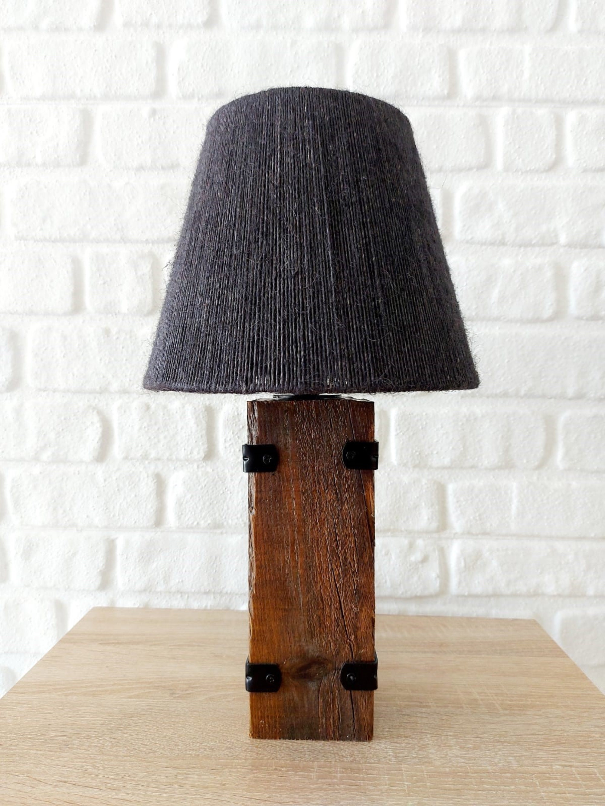 RETRONOW BEAM, Table Lamp, Bedside Lamp, Wooden Lamp, Decorative Lamp ...