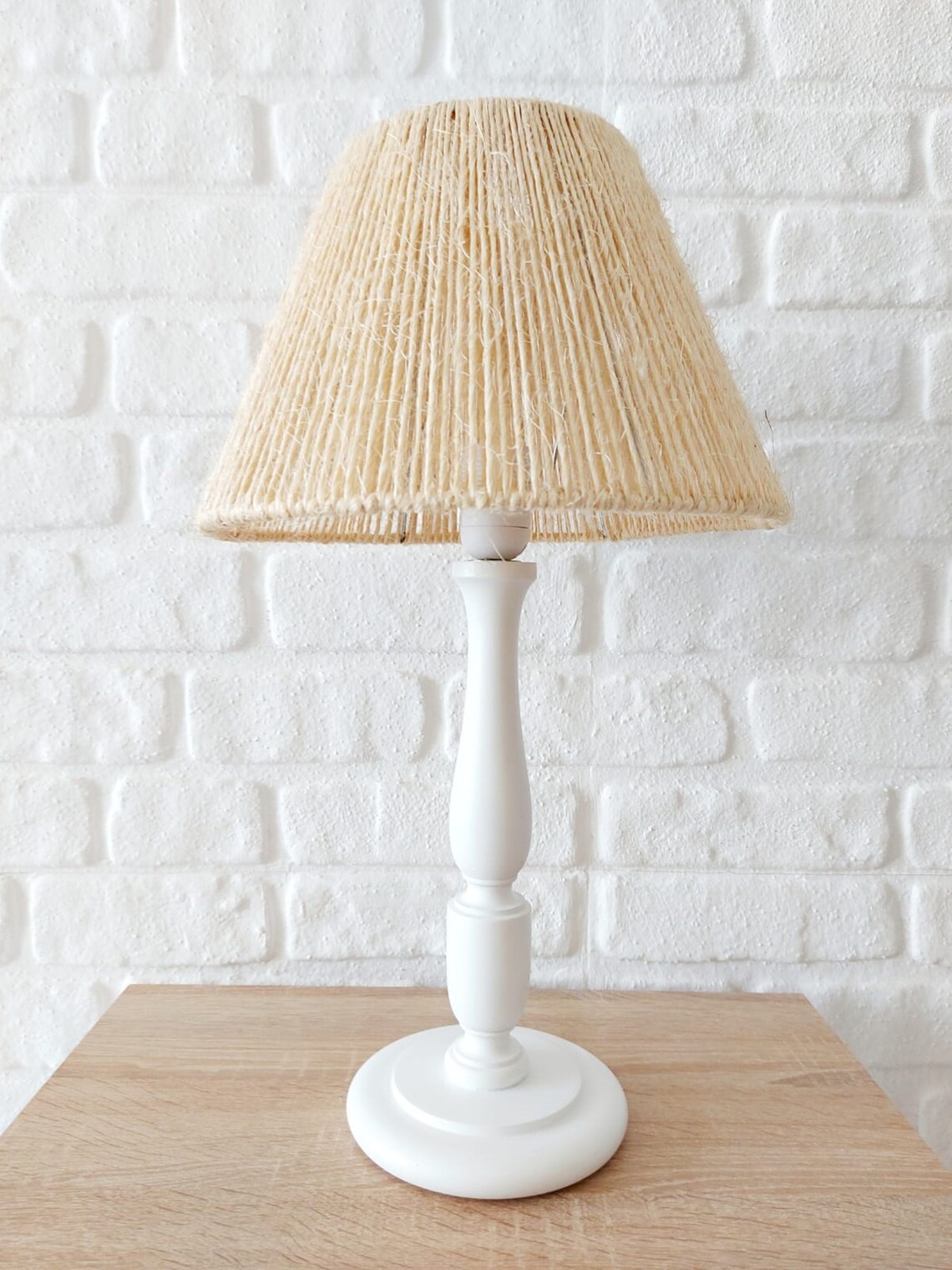 RETRO NOW Efes, Table Lamp, Bedside Lamp, Wooden Lamp, Decorative Lamp ...