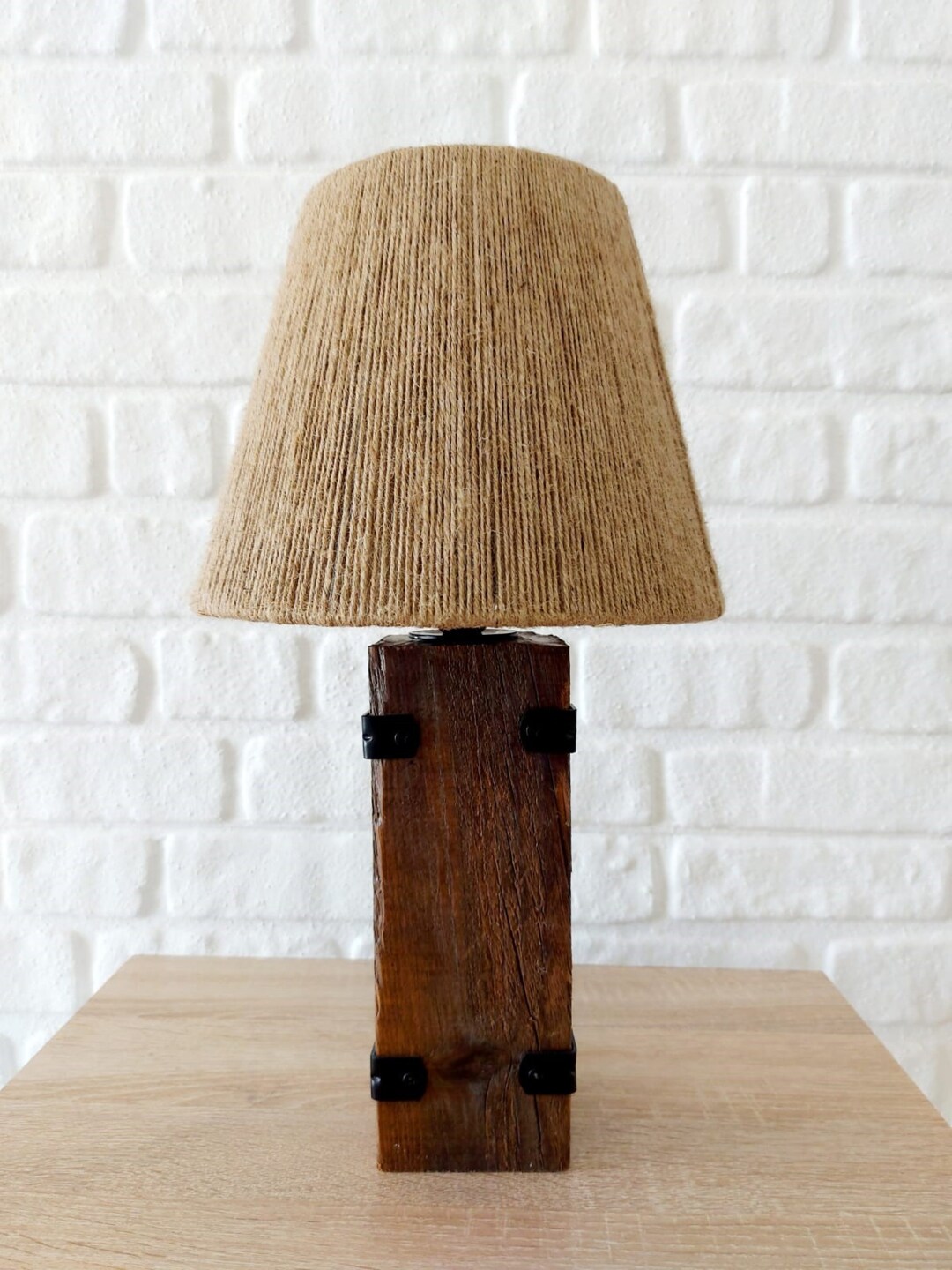 RETRONOW BEAM, Table Lamp, Bedside Lamp, Wooden Lamp, Decorative Lamp ...