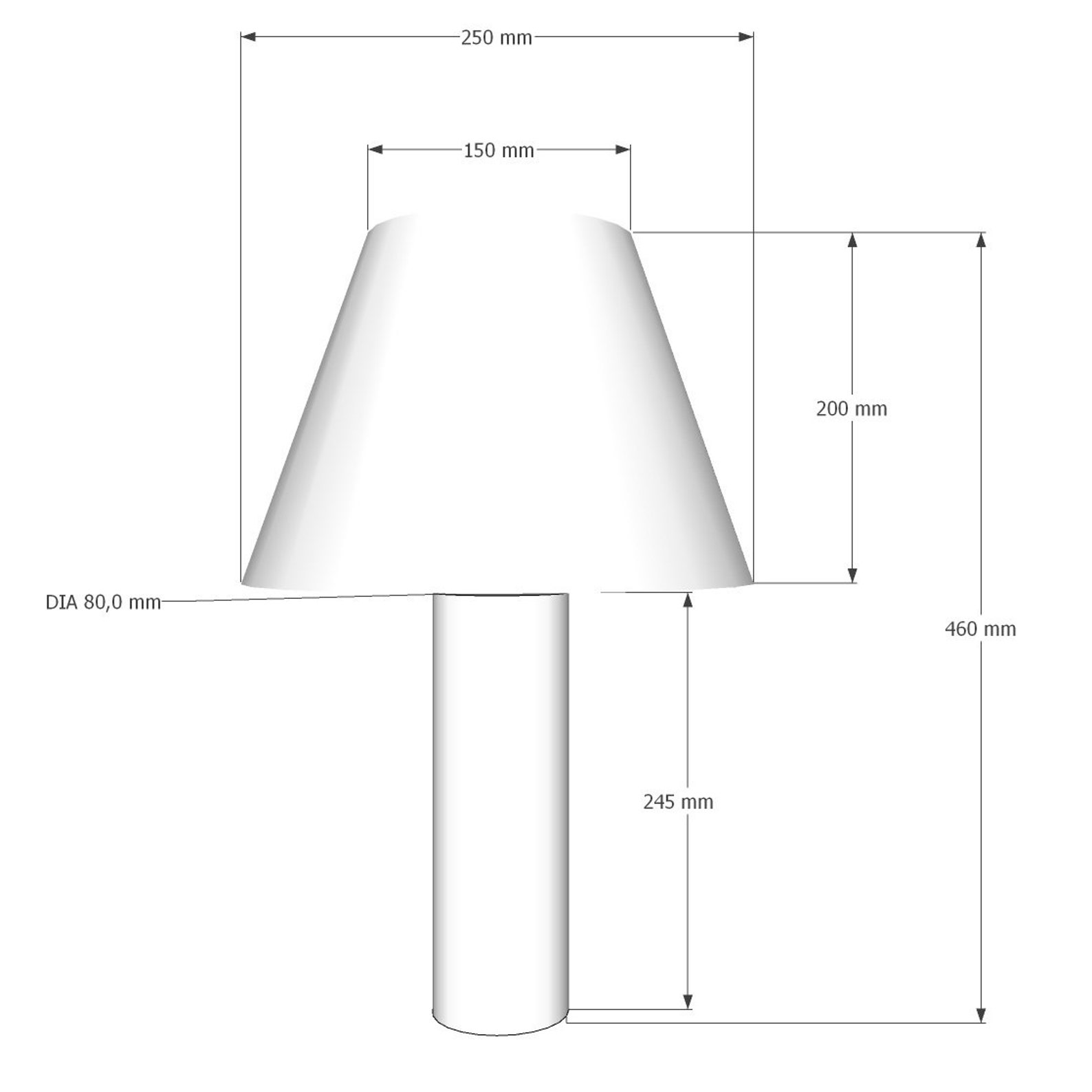 RETRO NOW FLOR Wooden Leg Lamp, Table Lamp, Wood Table Lamp, Bedside ...