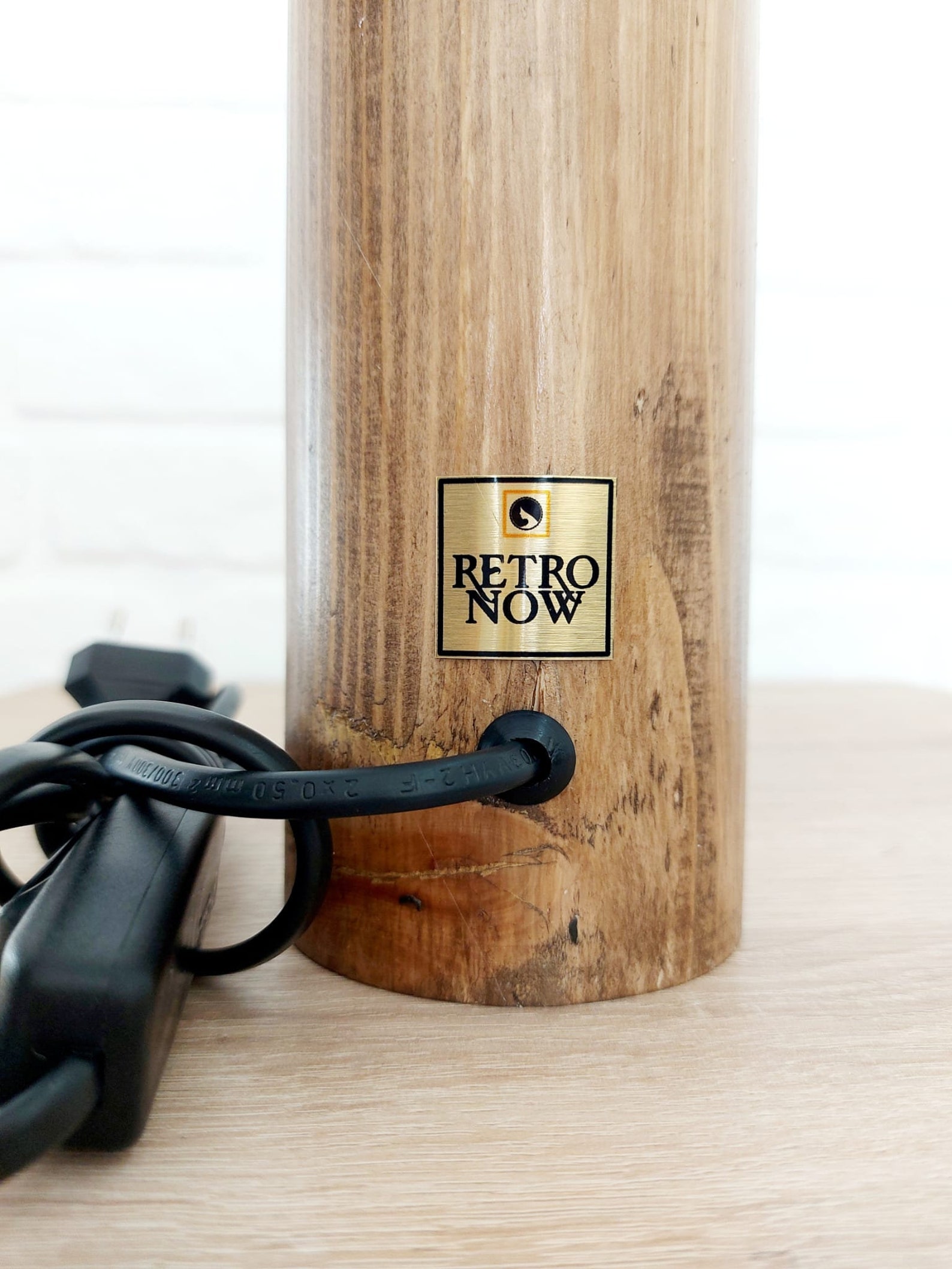 RETRO NOW FLOR Wooden Leg Lamp, Table Lamp, Wood Table Lamp, Bedside ...