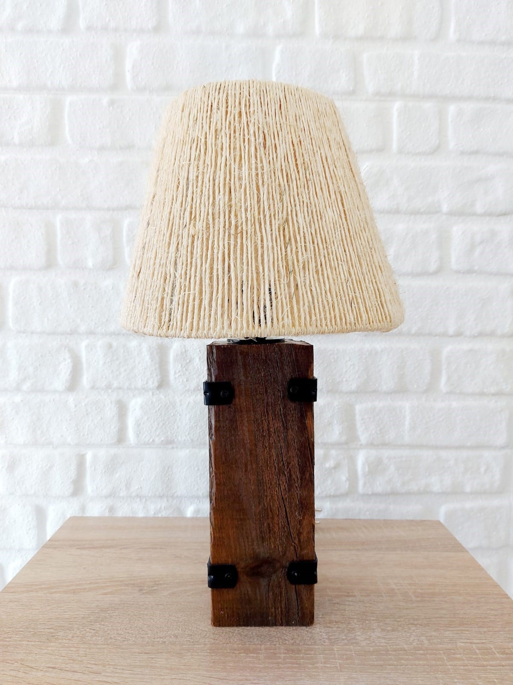 RETRONOW BEAM, Table Lamp, Bedside Lamp, Wooden Lamp, Decorative Lamp ...