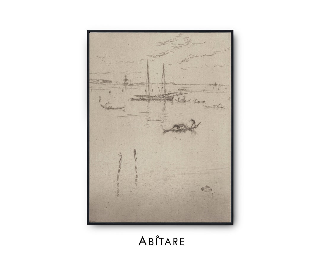 Coastal Sketch minimalist Sketch INSTANT DIGITAL DOWNLOAD - Etsy