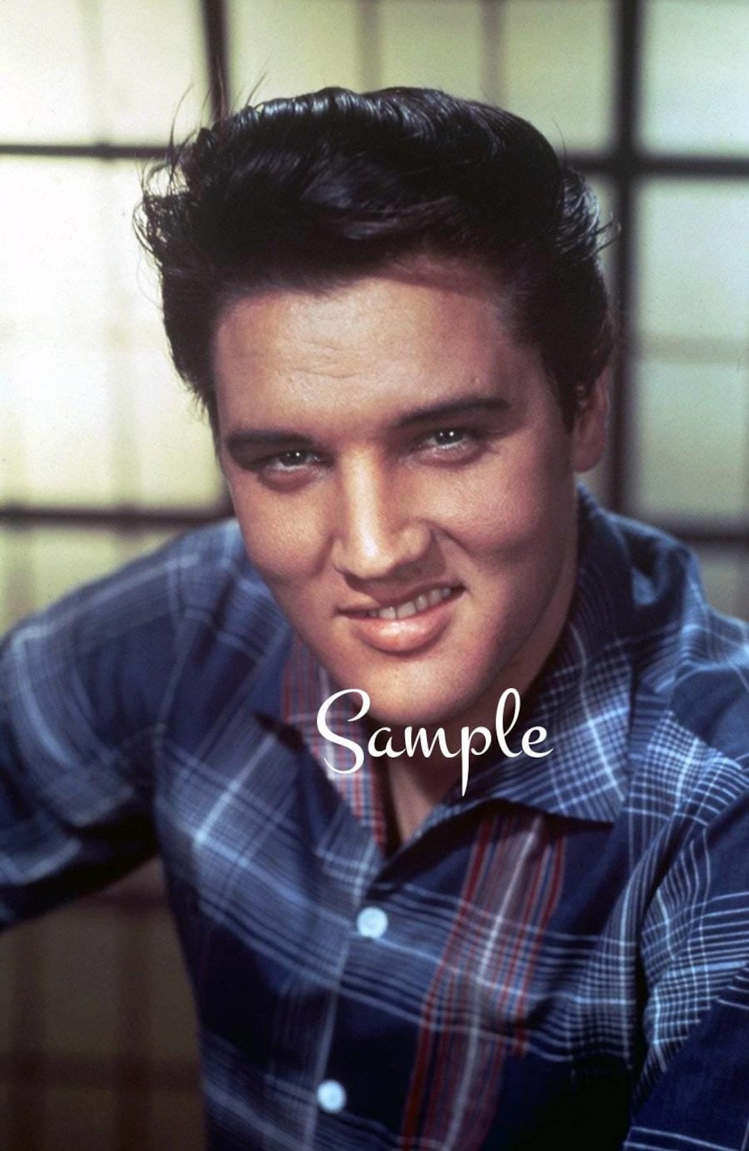 Fabric Art Quilt Block/panel - Elvis Presley- Rock & Roll - Cotton 0207 ...