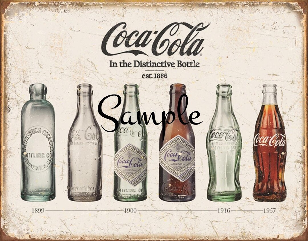Cotton Fabric Quilt Block - Rustic Coca-cola Bottles- Vintage - Coke ...