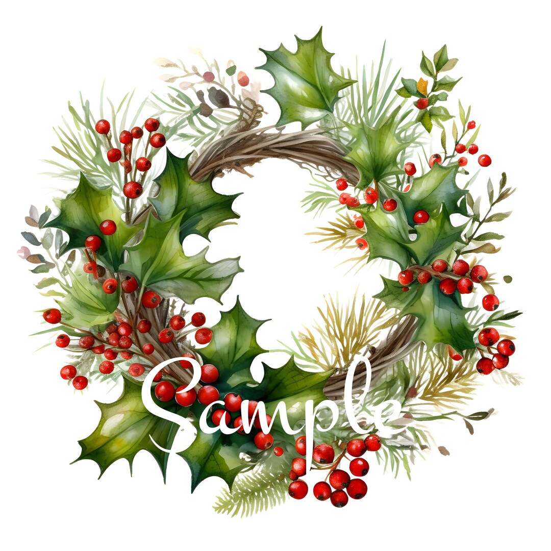 Christmas Wreaths -fabric Art Quilt Block/panel LOT of 10 - Holidays ...