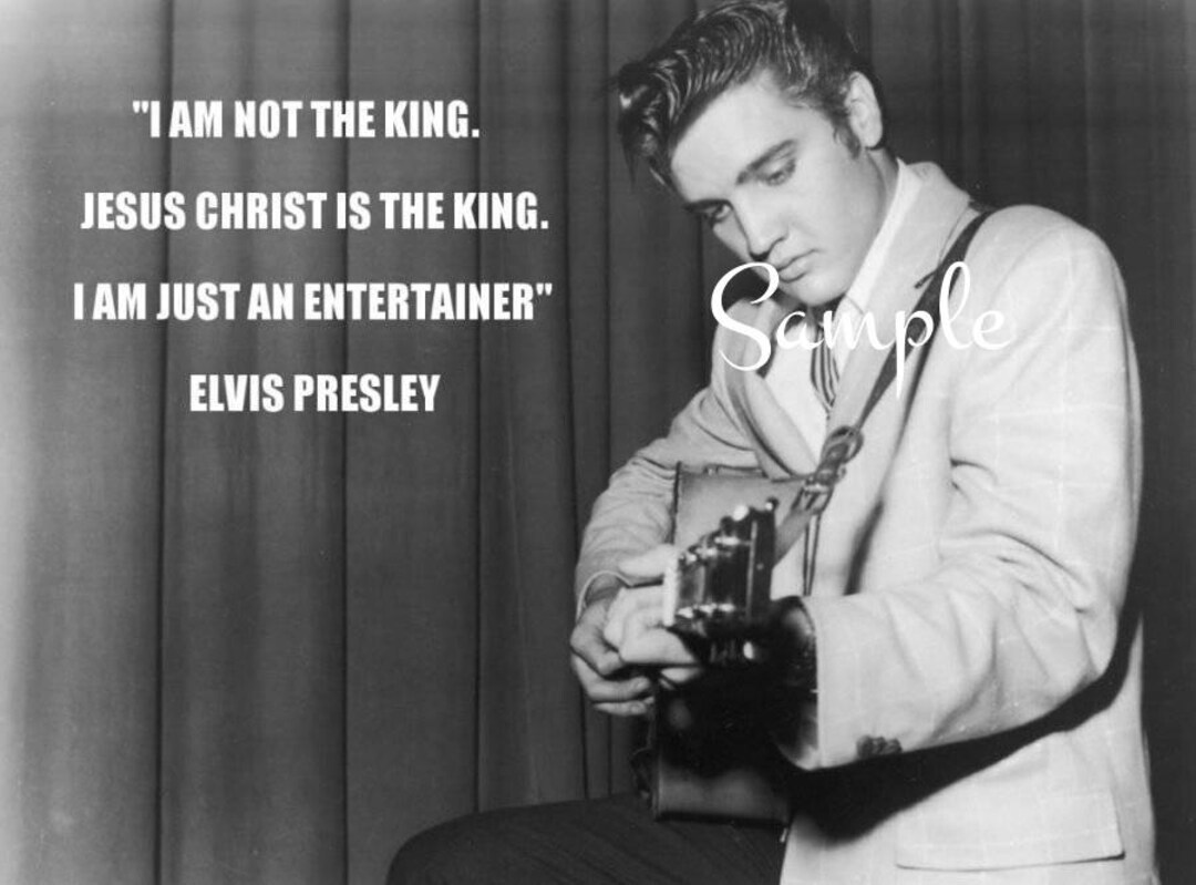 Fabric Art Quilt Block/panel - Elvis Presley- Rock & Roll - 100% Cotton ...