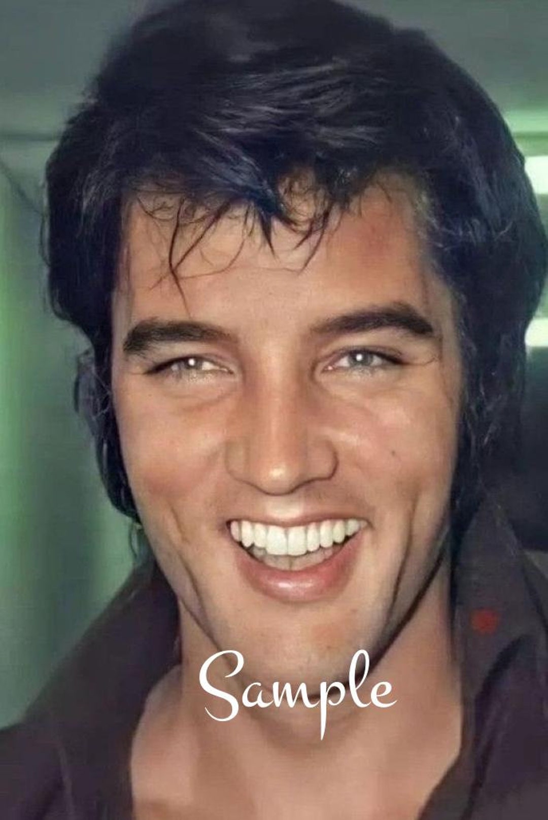 Fabric Art Quilt Block/panel - Elvis Presley- Rock & Roll - Music ...