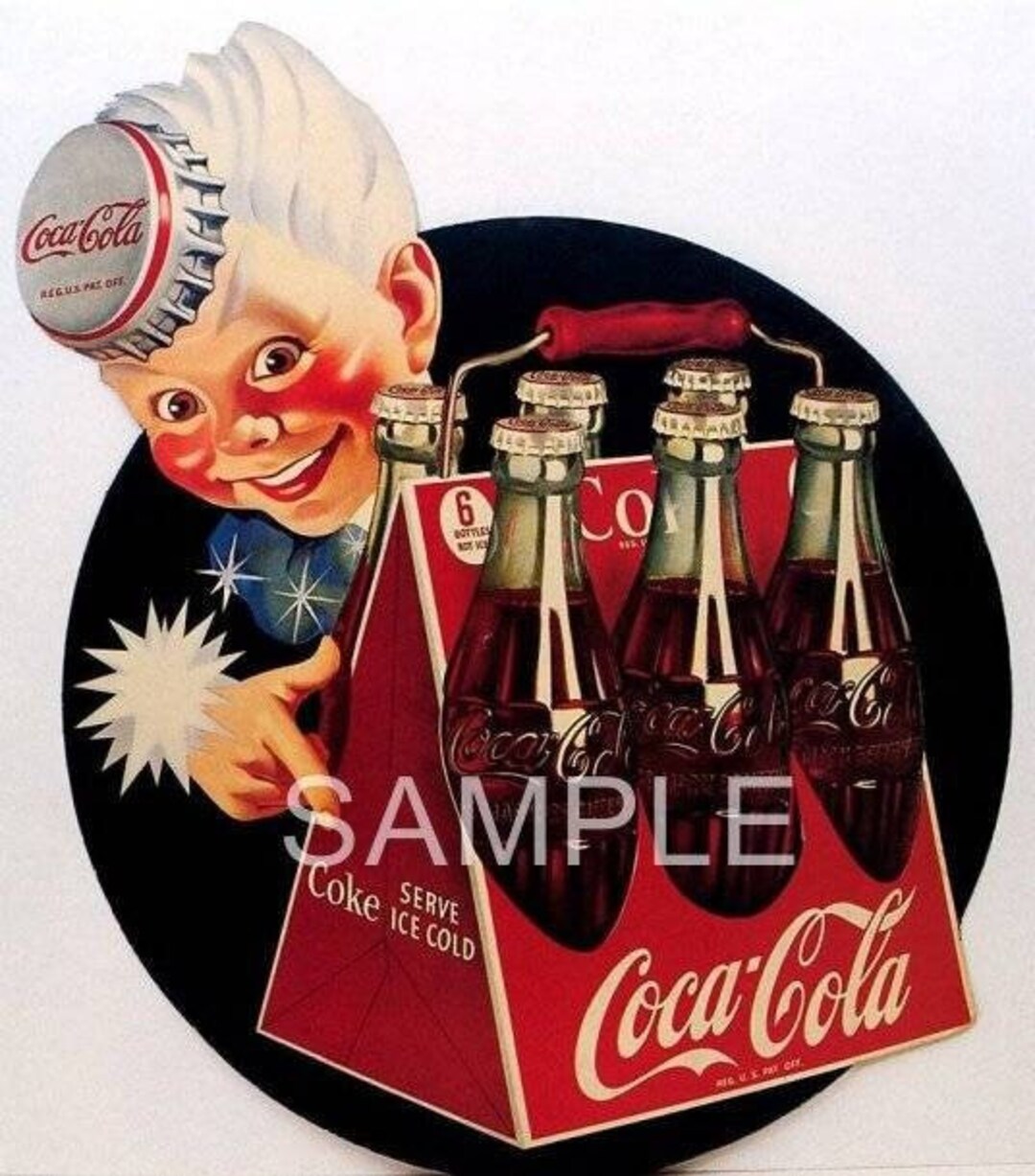 Fabric Art Quilt Block Coca-cola Vintage sprite Cotton 0700 - Etsy