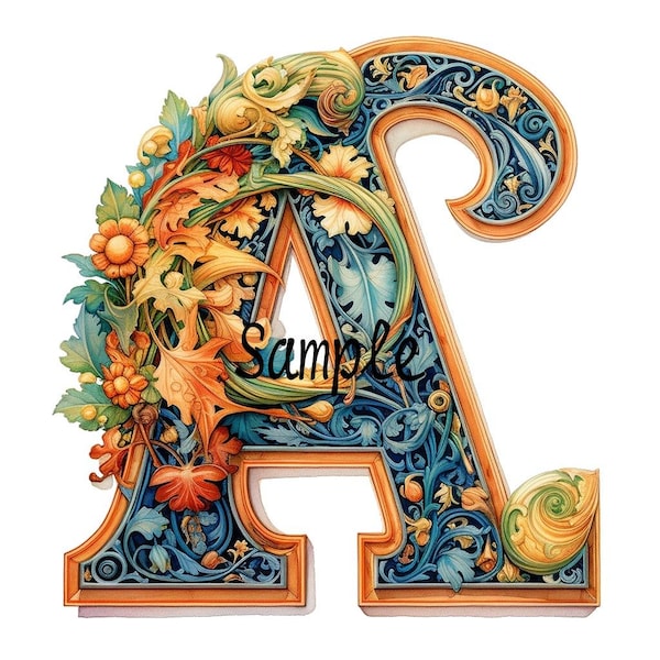 Illuminated Letter G - Etsy