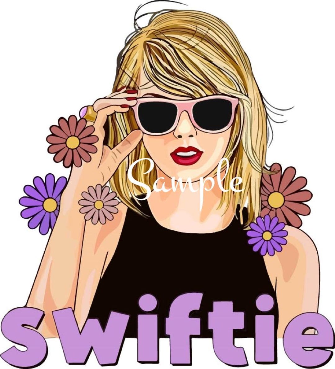 Fabric Art Quilt Block/panel - Taylor Swift - Swiftie- Music - Guitar ...