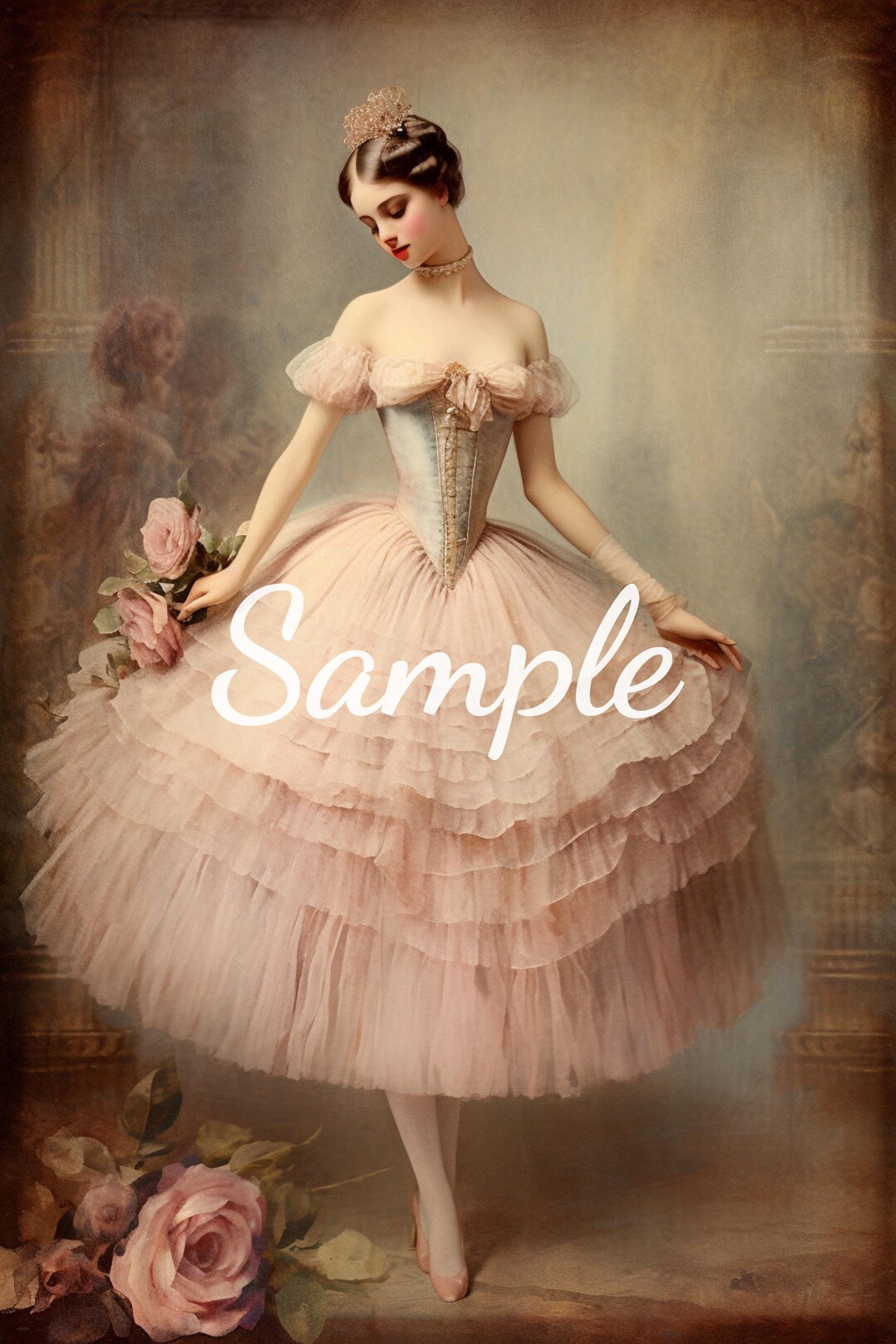 Fabric Art Quilt Block LOT of 8 Vintage Ballerina Dance Ballet Crafts ...