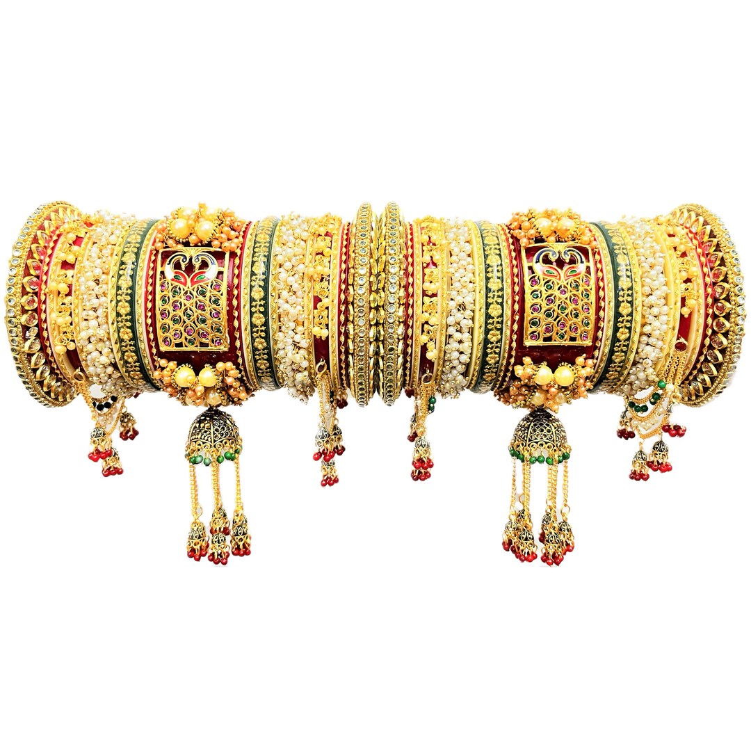 Latest Designs in Indian Wedding Chooda Traditional Indian Bridal ...