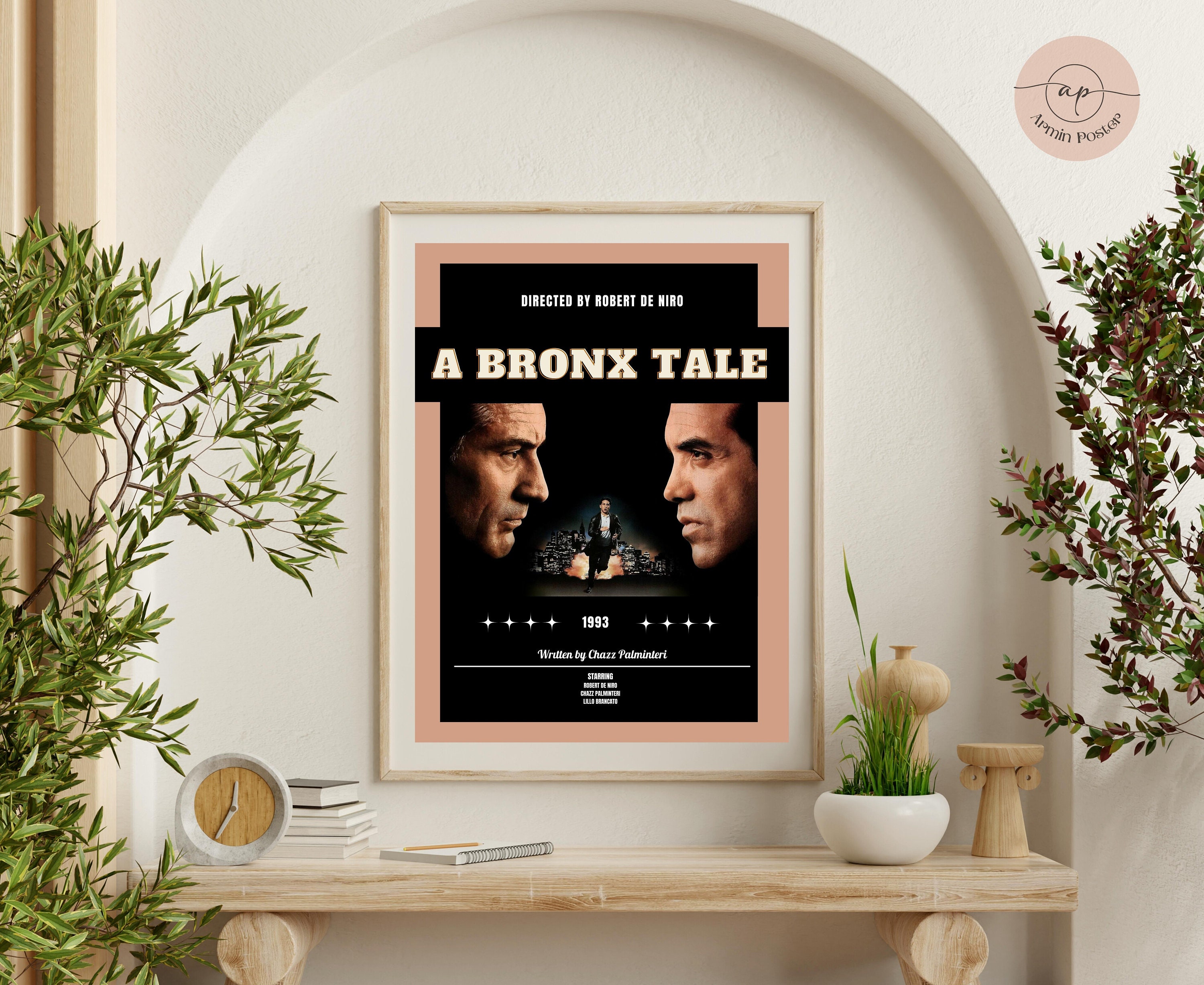 A Bronx Tale Poster Robert De Niro Retro Movie Print Mid - Etsy